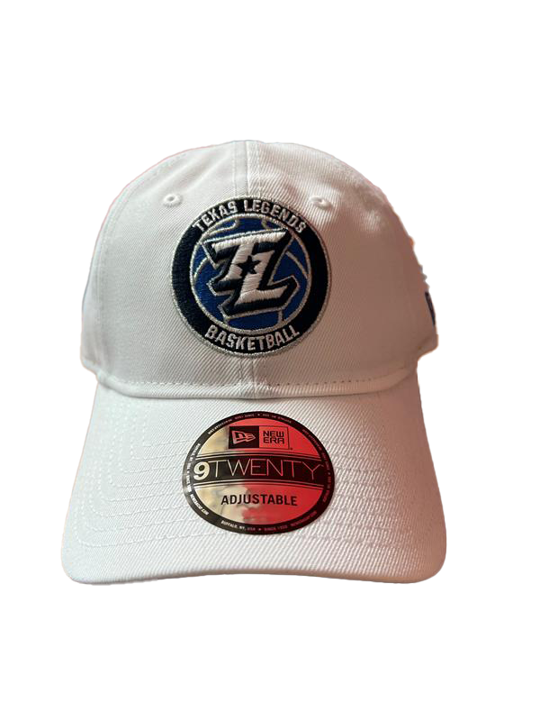 New Era 920 White logo hat – TexLegendsShop