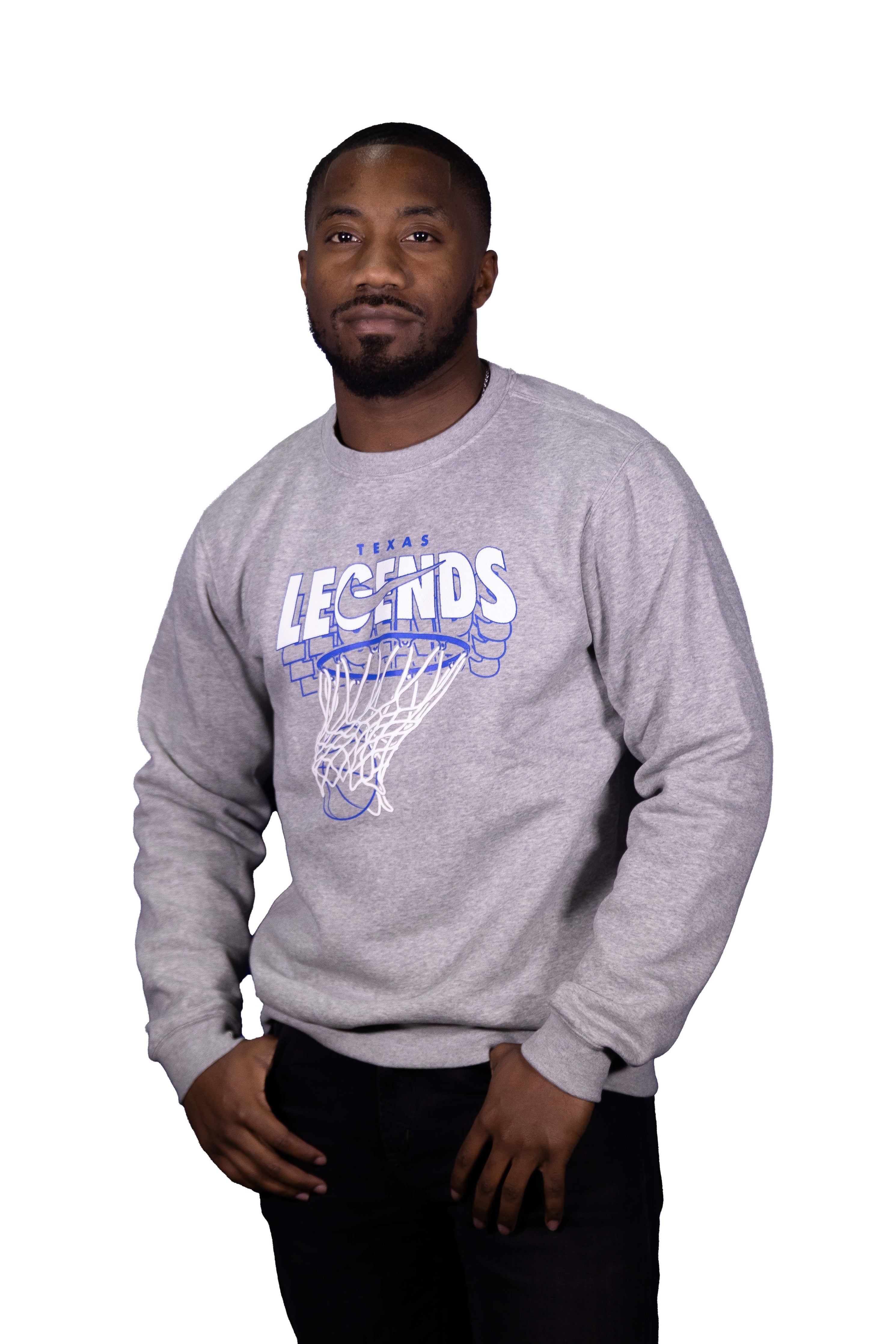 Nike Legendary Buckets Grey Sweatshirt – TexLegendsShop